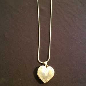 Jewelry | Sterling Silver Locket And Chain | Poshmark